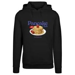 Mister Tee Kapuzensweatshirt MISTERTEE "MisterTee Pancake Club Hoody", Herren, Gr. XS, schwarz, 65% Baumwolle, 35% Polyester, bedruckt, Sweatshirts