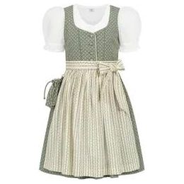 N&uuml;bler Dirndl N&Uuml;BLER "Kinderdirndl Fredericke", M&auml;dchen, Gr. 128, EURO, gr&uuml;n, Obermaterial: 100% Baumwolle CO., Kleider