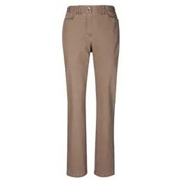 Regular-fit-Jeans GOLDNER "Kurzgr&ouml;&szlig;e Klassische Jeansschlupfhose MARTHA", Damen, Gr. 25, K-Gr, beige, Obermaterial: 78% Baumwolle CO. 20% Polyester PES. 2% Elasthan EL., normal, Jeans, Dehnbar in jede Richtung