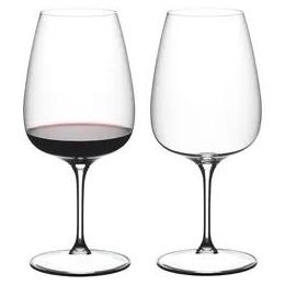 Rotweinglas "Cabernet / Merlot / Cocktail Weingl&auml;ser Grape 830 ml 2er Set transparent", bunt (transparent), Glas, Riedel THE WINE GLASS COMPANY, Trinkgef&auml;&szlig;e, Rotweinglas