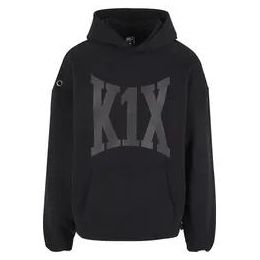 Kapuzensweatshirt K1x "K1x K1x Basketball Hoodie", Herren, Gr. S, schwarz, 100% Baumwolle, bedruckt, Sweatshirts