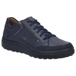 Sneaker Josef Seibel "Maddox 51, ocean-kombi", Herren, Gr. 45, blau (ocean, kombi), Obermaterial: 100% Rindsleder Leather cow., Schuhe Sneaker