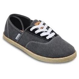 Sneaker Quiksilver "Espadrilled Up", Herren, Gr. 13(46), solid schwarz, Obermaterial:Obermaterial: 82, 95% Baumwolltextil/ 12% Wildleder/ 4% Elasthan/ 1, 05% Metall, Futter: 100% Baumwolltextil, Laufsohle: 60% Textil, 40% TPR;, Schuhe Sneaker
