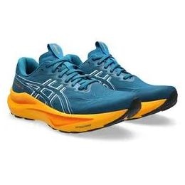 Laufschuh asics "GT-2000 14", Herren, Gr. 42,5, schwarz teal, wei&szlig;, Synthetik, Schuhe Laufschuh, f&uuml;r mehr Stabilit&auml;t