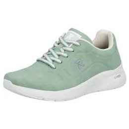 Sneaker Rieker, Damen, Gr. 43, mint, Textil, Basic, Schuhe Sneaker, Schn&uuml;rschuh, Freizeitschuh, Halbschuh mit leichter Laufsohle