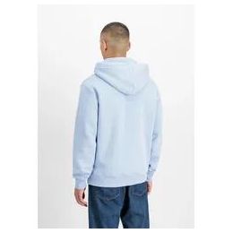 Hoodie Alpha Industries "DTM Alpha Hoodie", Herren, Gr. S, artic blau, Obermaterial: 80% Baumwolle, 20% Polyester, regular fit, Sweatshirts Hoodie