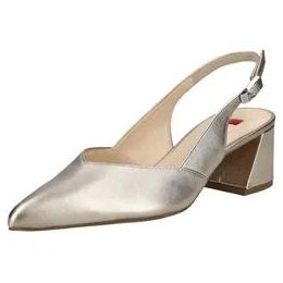 H&ouml;gl Slingpumps H&Ouml;GL "H&ouml;gl Pumps Leder", Damen, Gr. 37,5, bronze, Leder, Schuhe Slingpumps
