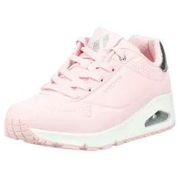 Sneaker Skechers "Skechers Sneaker Lederimitat", Herren, Gr. 38, pink, Lederimitat, Schuhe Sneaker