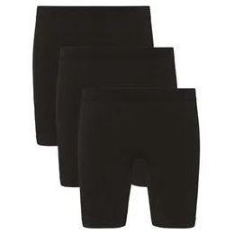 Panty Jockey "Panty Skimmies Slipshort 3er Pack", Damen, Gr. S, schwarz, Obermaterial: 85% Polyamid PA. 12% Elasthan EL. 3% Baumwolle CO., Unterhosen Panty