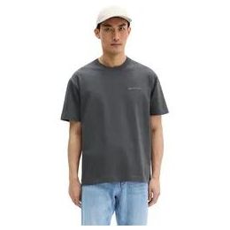 Marc O'Polo T-Shirt MARC O'POLO "aus schwerem Bio-Baumwoll-Jersey", Herren, Gr. M, grau morn, Obermaterial: 100% Baumwolle, unifarben, Basic, loose fit, Shirts T-Shirt