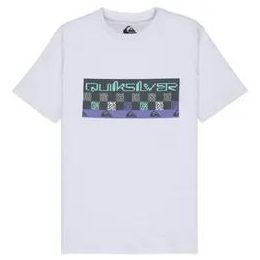 T-Shirt Quiksilver "Next Gen", Jungen, Gr. 16, wei&szlig;, Obermaterial: 70% Walkfrottier, 30% Walkfrottier;, Shirts T-Shirt
