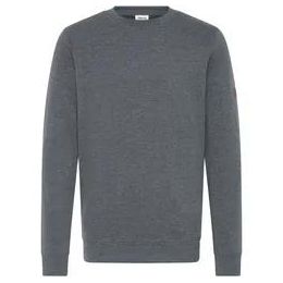 !Solid Longpullover SOLID "Sweater SDSimsa", Herren, Gr. M, blau (insignia blau melange), Obermaterial: 65% Polyester PES. 35% Baumwolle CO., Pullover Longpullover