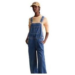 Marc O'Polo Overall MARC O'POLO DENIM "aus Rigid Denim ohne Elasthan", Damen, Gr. M, Normalgr&ouml;&szlig;en, dunkelblau, Obermaterial: 100% Baumwolle, unifarben, relaxed fit normal, Overalls Overall