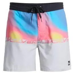 Boardshorts Quiksilver "Everyday 16", Herren, Gr. 38(XXL), microchip wordblock, Obermaterial: 100% Microfaser;, Hosen