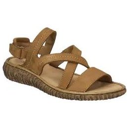 Sandale Josef Seibel "Ronja 05, castagne", Damen, Gr. 39, braun (castagne), Obermaterial: 100% Rindsleder Leather cow., Schuhe Sandale