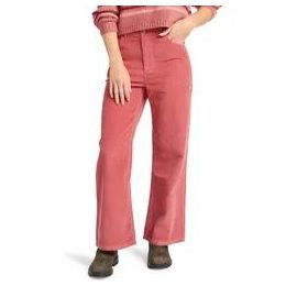 High-waist-Jeans Billabong "Be Free Cord", Damen, Gr. 26 (XS), wild ginger, Obermaterial: 100% Walkfrottier;, Jeans High-Waist-Jeans