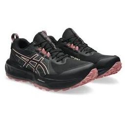 Trailrunningschuh asics "GEL-SONOMA 8 GTX", Damen, Gr. 39,5, schwarz, apricot crush, Synthetik, Schuhe, wasserdicht