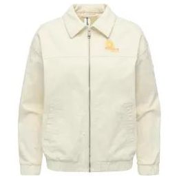 Outdoorjacke Ragwear "Melvene Cordy", Damen, Gr. XL (42), wei&szlig;, Cord, Obermaterial: 98% Baumwolle, 2% Elasthan. Innenfutter: 65% Polyester, 35% Baumwolle, l&auml;ssig geschnitten h&uuml;ftlang, ohne Ausschnitt, &Auml;rmel ohne &Auml;rmelschlitz B&uuml;ndchen mit innenliegendem Gummizug, Jacken Outdoorjacke, L&auml;ssige Kordjacke mit Hemdkragen