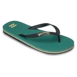 Badesandale Billabong "Tides Slice", Herren, Gr. 8(41), emerald gr&uuml;n, Obermaterial:Obermaterial: 100% SEBS / Innensohle: 38% EVA, 33% EVA, 29% Gummi / Au&szlig;ensohle: 38% EVA, 33% EVA, 29% Gummi;, Schuhe