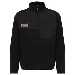 Fleecejacke Blend "Fleecejacke BHMasi Troyer", Herren, Gr. M, schwarz, Obermaterial: 100% Polyester PES., Jacken Fleecejacke
