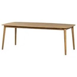 Gartentisch Woood "Kris Esstisch", natur, natur, natur, B:215cm H:76cm T:90cm, Tische, Gartentisch