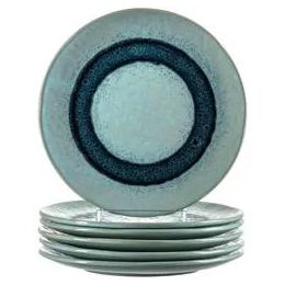 Speiseteller Leonardo "Teller Matera &oslash; 22.5 cm 6er Set", blau, Speiseteller, Speiseteller