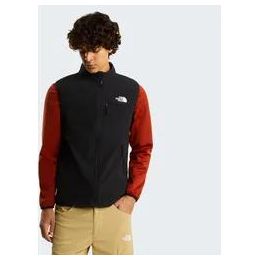 Softshellweste The North Face "M NIMBLE VEST 2", Herren, Gr. XL, tnf schwarz, Obermaterial: 90% Polyester, 10% Elasthan, Westen, aus atmungsaktivem Softshellmaterial, mit WindWallTM-Gewebe