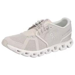 Laufschuh On RUNNING "Cloud 5", Damen, Gr. 36, hellgrau, wei, Synthetik, Schuhe Laufschuh
