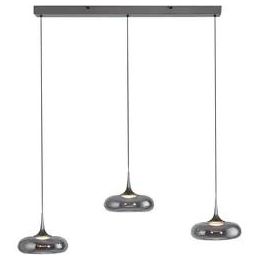 Sch&ouml;ner Wohnen LED Pendelleuchte "POSH", grau, 3, H: 80cm, 1 Stk., SCH&Ouml;NER WOHNEN-KOLLEKTION, Leuchten, SCH&Ouml;NER WOHNEN Kollektion, SimplyDim, Memoryfunktion, Comfort-Lift, LED Pendelleuchte