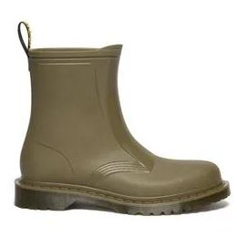 Gummistiefelette Dr. Martens "1460 Rain", Damen, Gr. 45, oliv, Synthetik, Schuhe