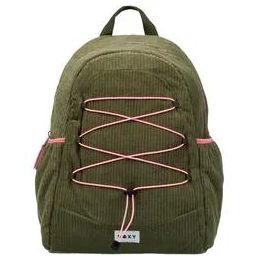 Tagesrucksack Roxy "Color 15L", Damen, oil gr&uuml;n, Baumwolle, Rucks&auml;cke