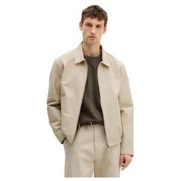Marc O'Polo Outdoorjacke MARC O'POLO "aus wasserabweisendem Bio-Baumwoll-Canvas", Herren, Gr. XXL, light oat, Obermaterial: 75% Baumwolle, 25% Polyamid, unifarben, Manschette, Jacken Outdoorjacke