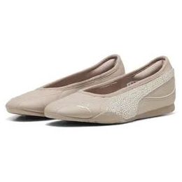 Ballerina Puma "Puma Catch Soleil Topcat Ballerina Sneakers Damen", Damen, Gr. 38,5, rose latte frosted ivory gold beige wei&szlig;, Obermaterial: Synthetik, Kuhleder, Textil. Futter: Textil. Innensohle: Textil. Laufsohle: Gummi, Schuhe Ballerina