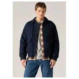 Levi's Blouson LEVI'S "CORTLAND JACKET", Herren, Gr. XL, sky captain, Web, Obermaterial: 100% Baumwolle, unifarben, bequem h&uuml;ftbedeckend, Rundhals, B&uuml;ndchen, Jacken Blouson, mit Rei&szlig;verschluss und gro&szlig;en Seitentaschen
