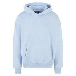 Kapuzenpullover DROPSIZE "Dropsize Herren Heavy Oversize HD Print Hoodie", Herren, Gr. M, babyblau, 70% Baumwolle, 30% Polyester, mehrfarbig, oversize, ohne Ausschnitt, Pullover Kapuzenpullover