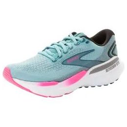 Laufschuh Brooks "Glycerin GTS 21", Damen, Gr. 37,5, moroccan blau, aqua, pink, Textil, Schuhe Laufschuh, f&uuml;r mehr Stabilit&auml;t