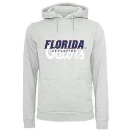 Kapuzensweatshirt Merchcode "Merchcode Herren Florida Gators Logo Hoodie", Herren, Gr. S, erdgrau, 65% Baumwolle, 35% Polyester, bedruckt, Sweatshirts