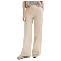 Marc O'Polo Chinohose MARC O'POLO "aus Clean Cotton Twill", Damen, Gr. 40, Normalgr&ouml;&szlig;en, linen beige, Twill, Obermaterial: 97% Baumwolle, 3% Elasthan, unifarben, lang, Hosen Chinohose