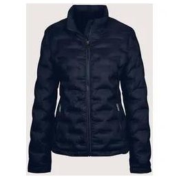 Madeleine Mode Steppjacke MADELEINE "Steppjacke Jacke aus wattiertem Sommer-Stepp", Damen, Gr. 42, blau (marine), Obermaterial: 100% Polyester PES., Modern, normal, Jacken Steppjacke