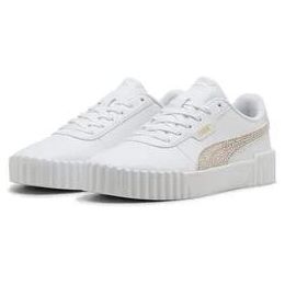 Sneaker Puma "CARINA 3.0 TOPCAT", Herren, Gr. 39, Puma wei&szlig;, frosted ivory, Synthetik, Schuhe Sneaker, sportlicher Stil, Innenmaterial aus Textil, Schn&uuml;rung