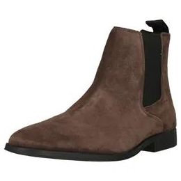 Stiefel Clarks "Paulton Easy", Damen, Gr. 45, braun, Leder, Schuhe Stiefel, in vielseitigem, klassischem Design