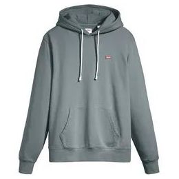 Levi's Sweatshirt LEVI'S "Sweatshirt The Original Housemark Hoodie 1er Pack", Herren, Gr. XL, blau (blau (lead)), Obermaterial: 100% Baumwolle CO., Sweatshirts Sweatshirt