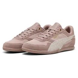 Sneaker Puma "BELLA DONNA SD TOPCAT", Herren, Gr. 36, rose latte, frosted ivory, Leder, Schuhe Sneaker, mit Animal-Print, mit Textil-Innenmaterial, mit Schn&uuml;rung
