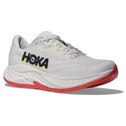 Laufschuh Hoka One One "RINCON 4", Damen, Gr. 46,5, frost, neon yuzu, Synthetik, Textil, Schuhe Laufschuh, sehr leicht