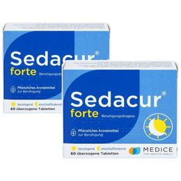 Sedacur forte Beruhigungsdragees Doppelpackung 2 St