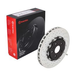 Brembo Bremsscheibe TWO-PIECE FLOATING DISCS LINE 09.A804.33 vorne rechts links 355mm f&uuml;r VAUXHALL SAAB OPEL 13273625 13476989 569132