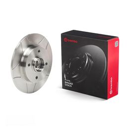 Brembo Bremsscheibe 08.9512.75 hinten rechts links Geschlitzt 249mm f&uuml;r CITRO&Euml;N (DF-PSA) PEUGEOT E169195 424934 1619237880