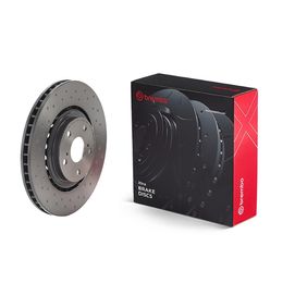 Brembo Bremsscheibe 09.C499.1X vorne rechts links Gelocht 328mm f&uuml;r LEXUS TOYOTA (GAC) 435120E030 4351248110 435120E040