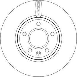 TRW Bremsscheibe DF7923 vorne rechts links bel&uuml;ftet 300mm f&uuml;r VAUXHALL CHEVROLET (SGM) OPEL 569098 569076 23118060