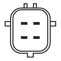 Bosch Lambdasonde 0 986 AG2 204 rechts f&uuml;r INFINITI NISSAN 226A0EN21A 22690ED000 226A04V00A